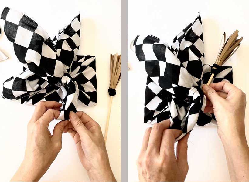 How To Make Halloween Witch With Fabric Easy Crafts 2024
